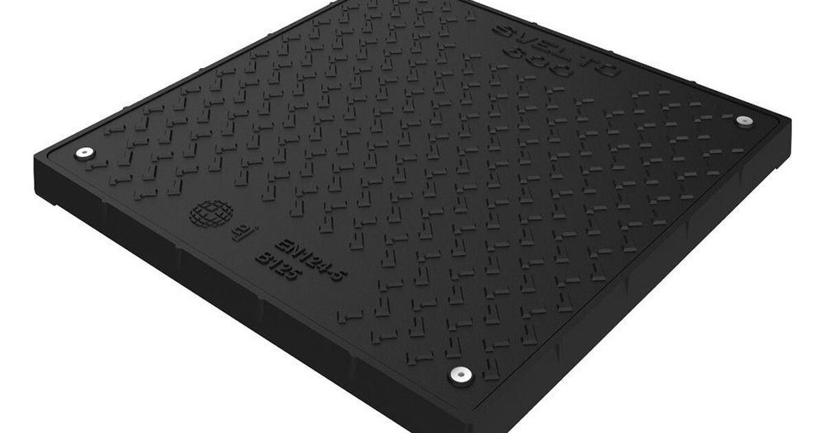 Putdeksel, Svelto Plus - Kunststof 40 x 40 cm | Hilfra