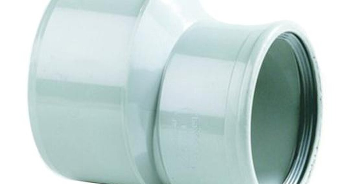 PVC Verloopstuk met manchet Grijs Ø250mm Ø110mm | Hilfra