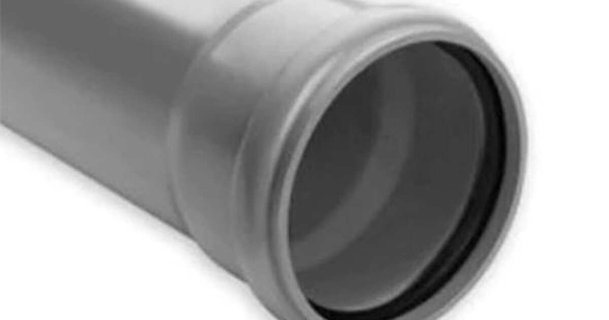 PVC Riolering buis met manchet Grijs Ø 400 mm 3m | Hilfra