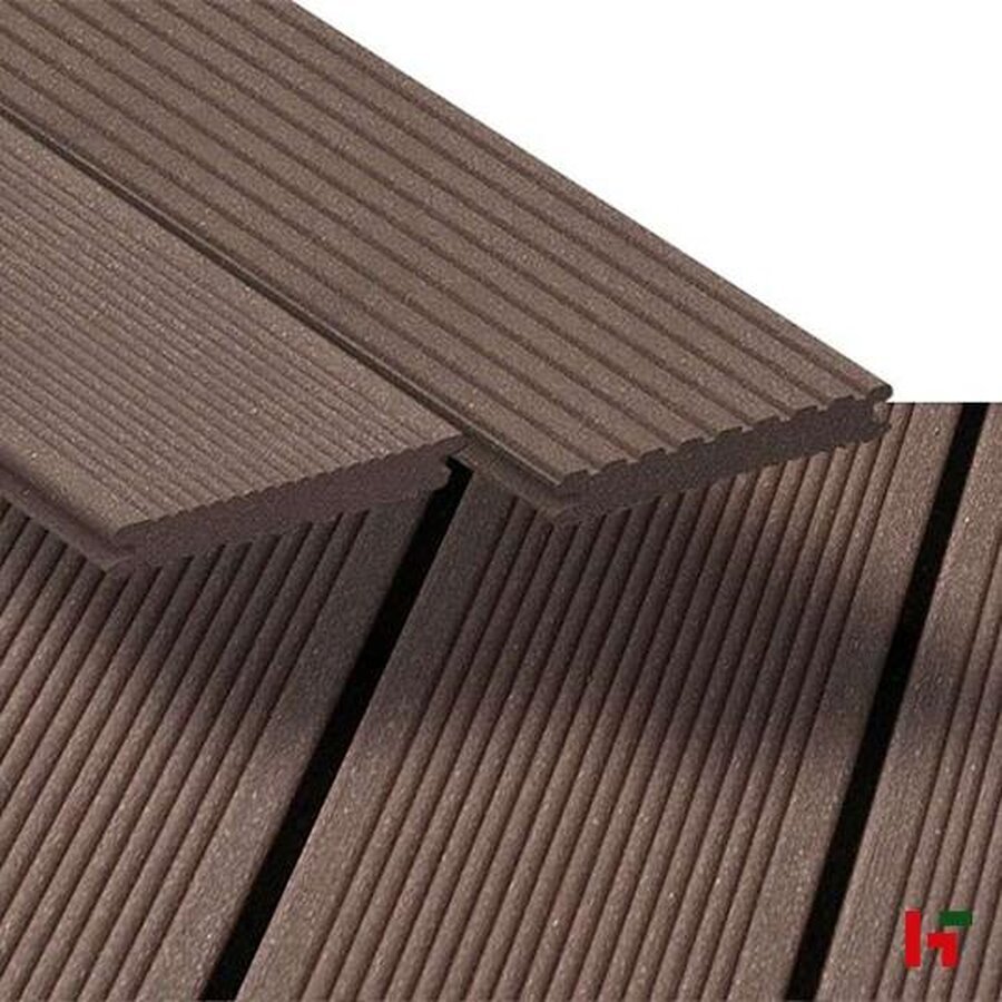 Megawood, Classic 21x145mm - Composiet terrasplanken Lavabruin 480cm ...