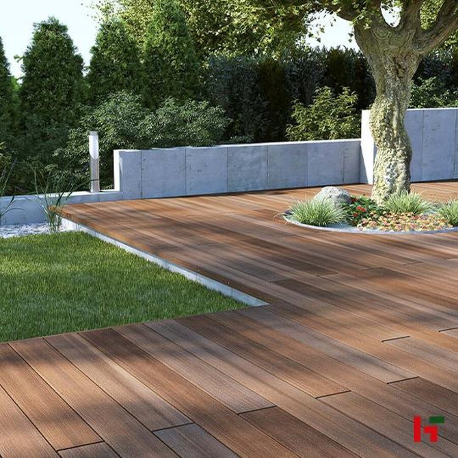 EasyDeck, Dolomit 16x193mm - Composiet terrasplanken Bruin 400cm | Hilfra