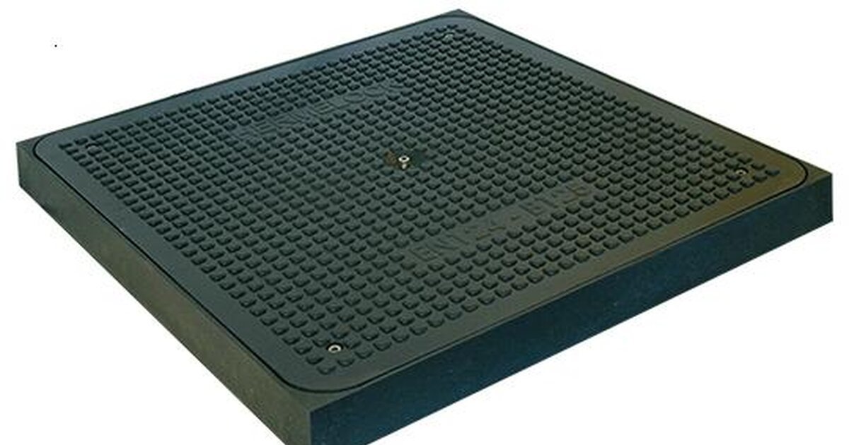 Putdeksel, Hermelock SB - Kunststof 70x70cm | Hilfra