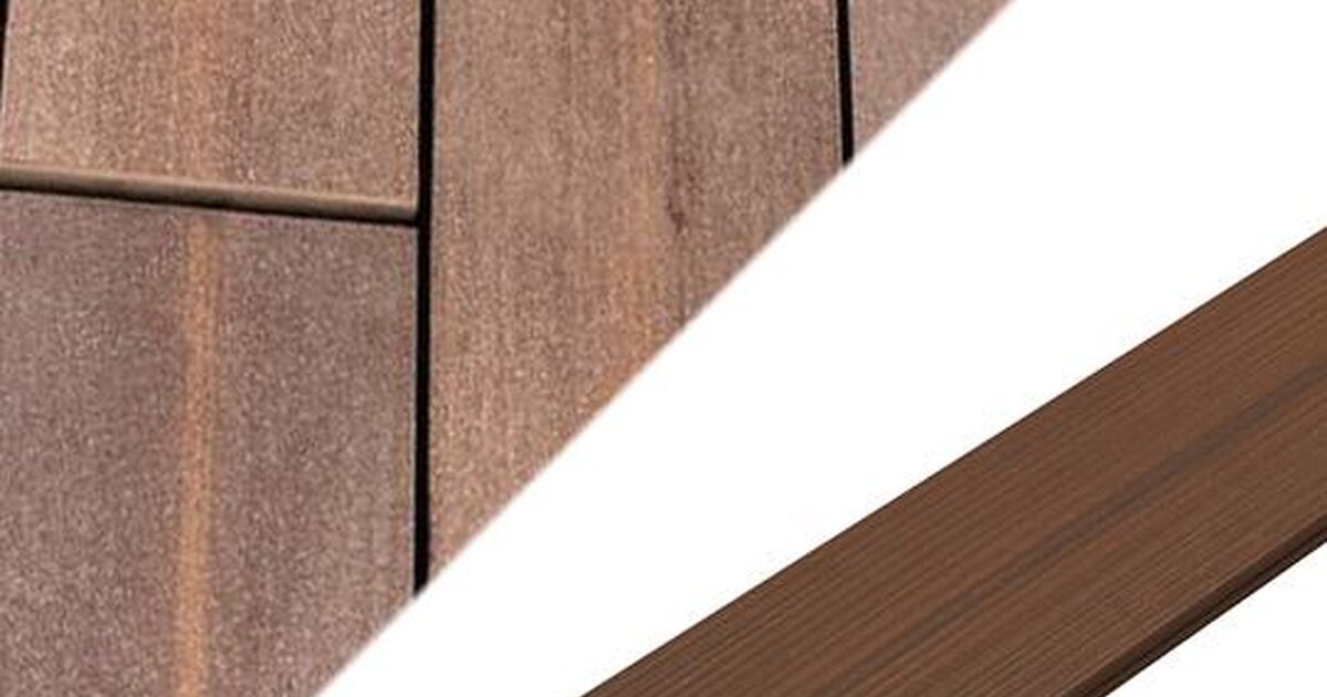 Megawood Composiet terrasplanken Muskat Signum Jumbo - 21x242mm 480cm ...