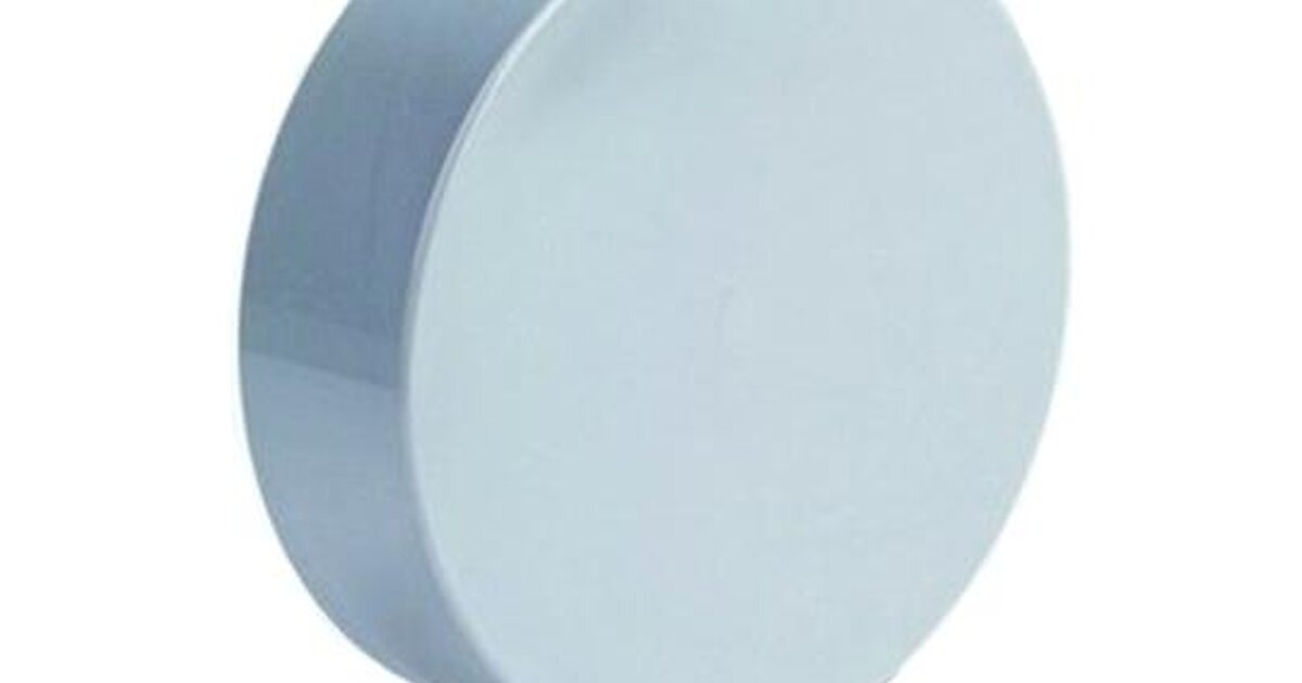 PVC Eindkap Grijs Over de buis Ø 315mm | Hilfra