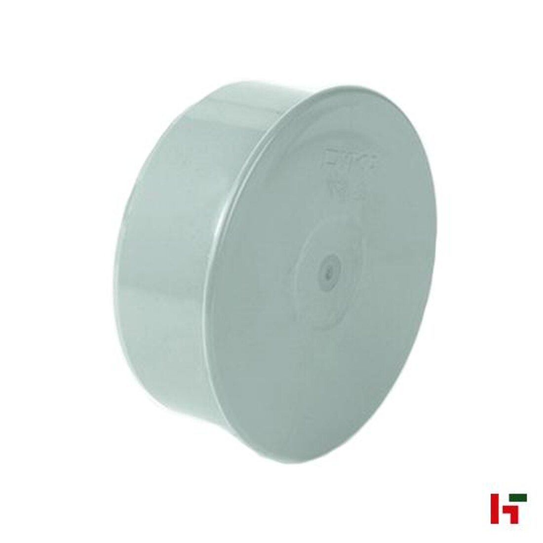 PVC Eindkap Grijs In de mof Ø 110 mm | Hilfra