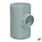 PVC Sifonput Grijs 600 mm 1x200mm Ø400mm | Hilfra